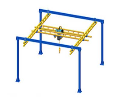 Rigid kbk modular crane, Light workstation crane system - Overhead ...