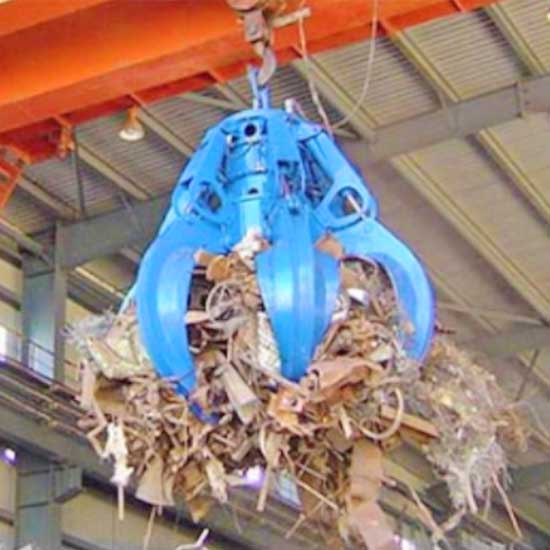 Steel scrap & Scrap metal handling|Overhead & gantry crane - Overhead ...