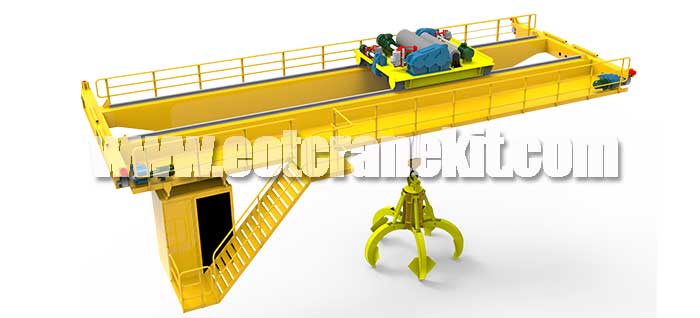 Overhead Crane for Slab Handling in Steel Mill, Slab Clamp Crane ...